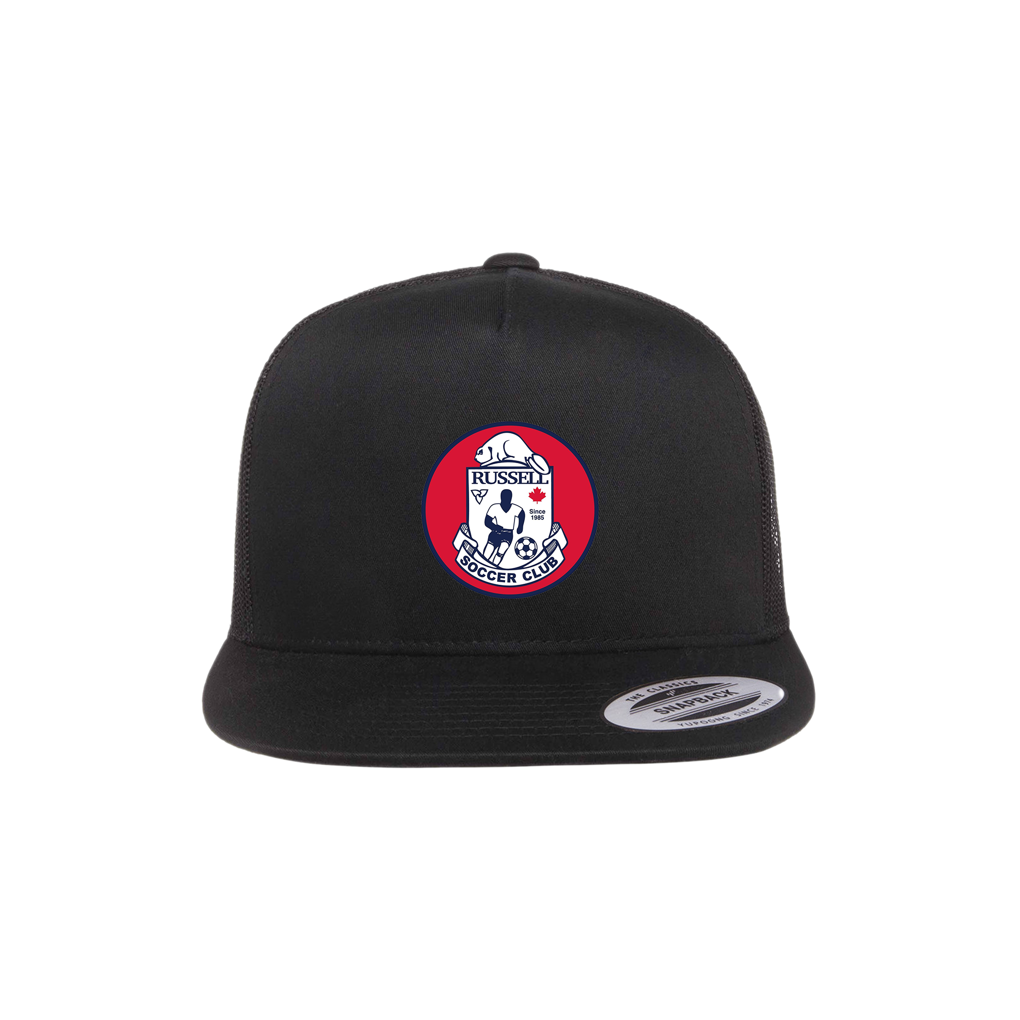 RUSSELL SOCCER CLUB - Flat Brim Cap – Shop Accent Logos